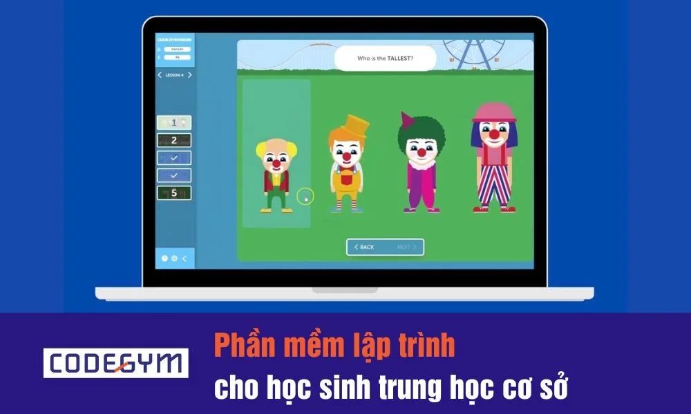 Phần mềm lập trình cho học sinh trung học cơ sở
