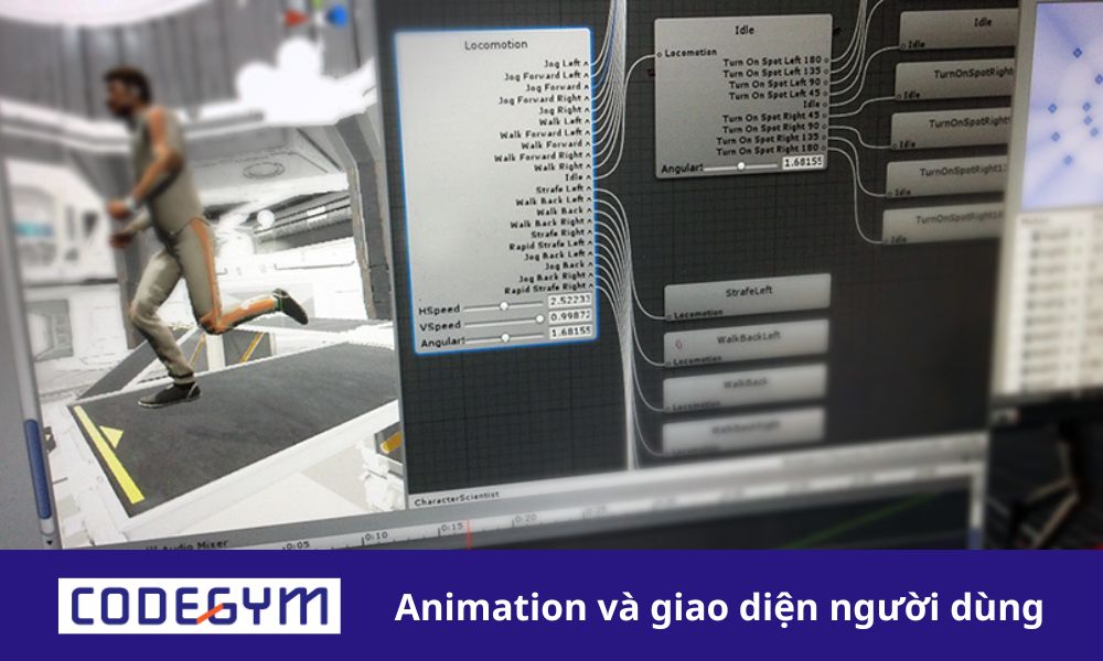 Animation và giao diện người dùng trong Unity bằng C# - CodeGym