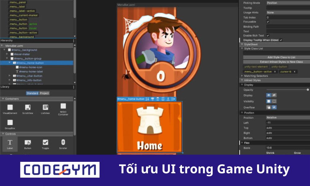 Thần chú tối ưu UI cơ bản trong Unity - CodeGym